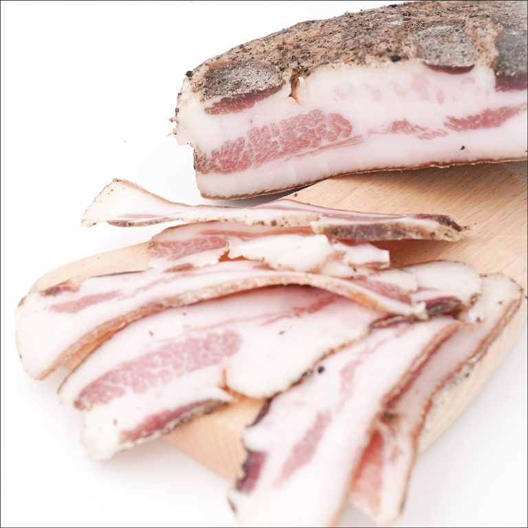 Guanciale prezzo al Kg De Leo salumi Irpini spedizione in tutta Italia